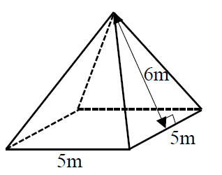 Surface Area of Pyramids and Cones - Revision Quiz 1 - Portal